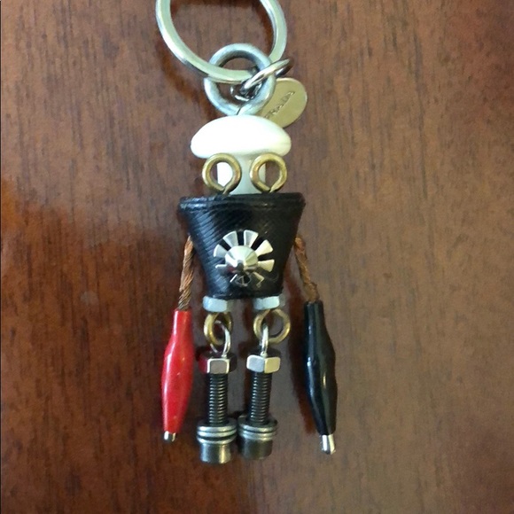 Prada | Accessories | Vintage Prada Robot Keychain | Poshmark